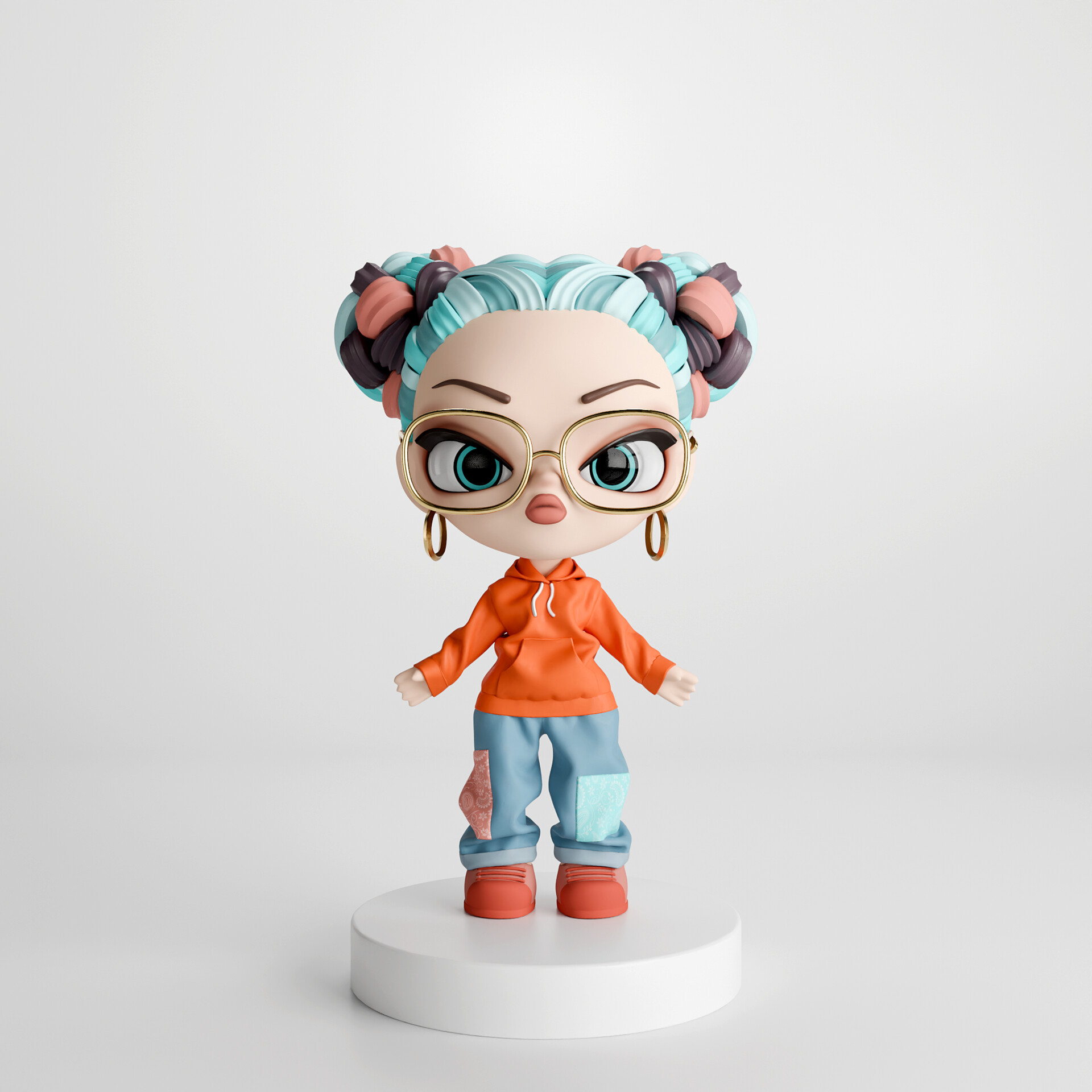 ArtStation - Toy Design Rowdy Doll
