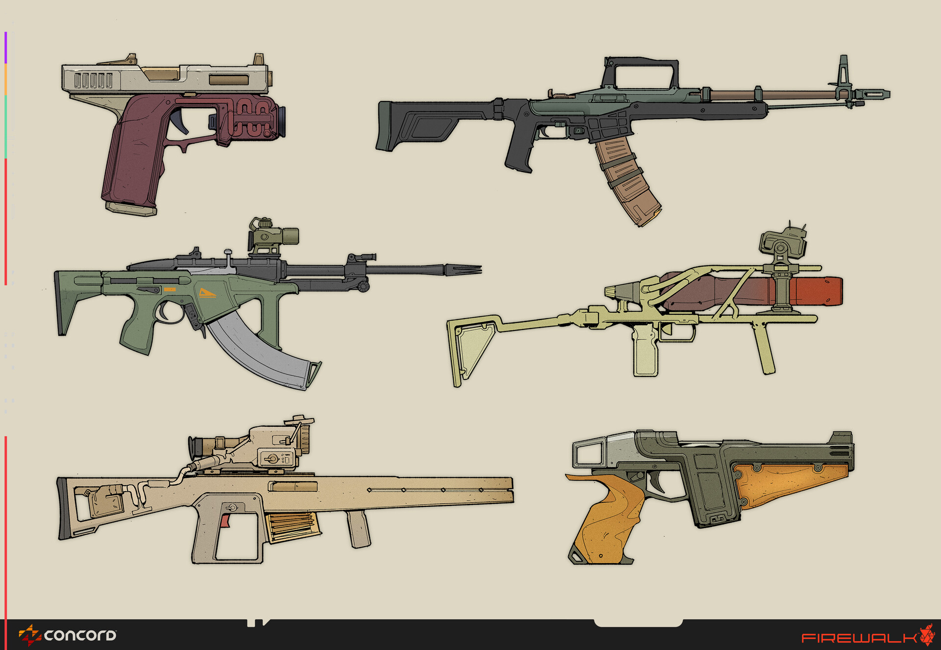 Kevin Kruse - Various Weapon Concepts – CONCORD