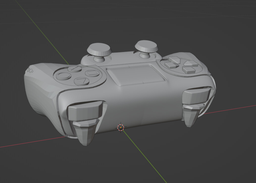 ArtStation - PS4 Controller 3D Model