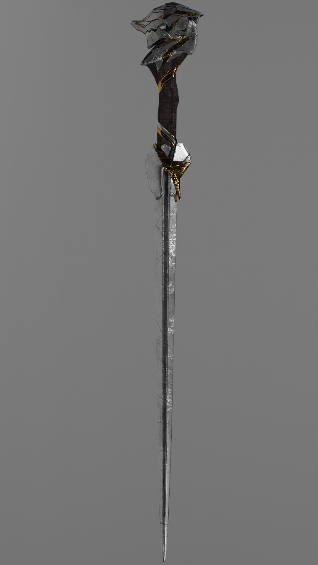 ArtStation - Wolf Sword - Wear and Tear Study