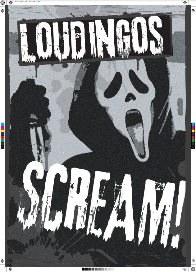 ArtStation - Punk band poster design