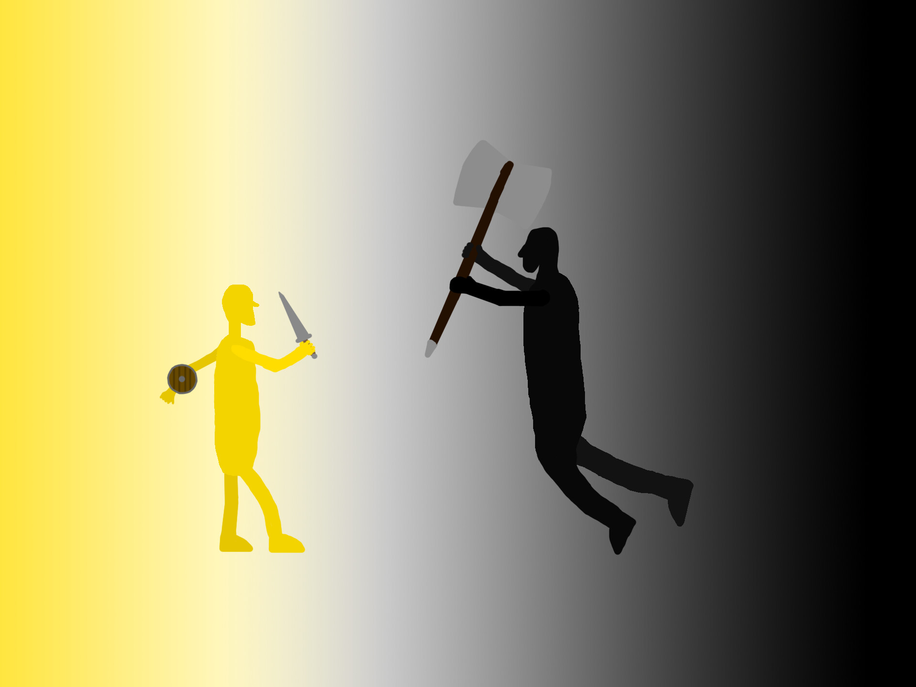 ArtStation - Light vs Dark