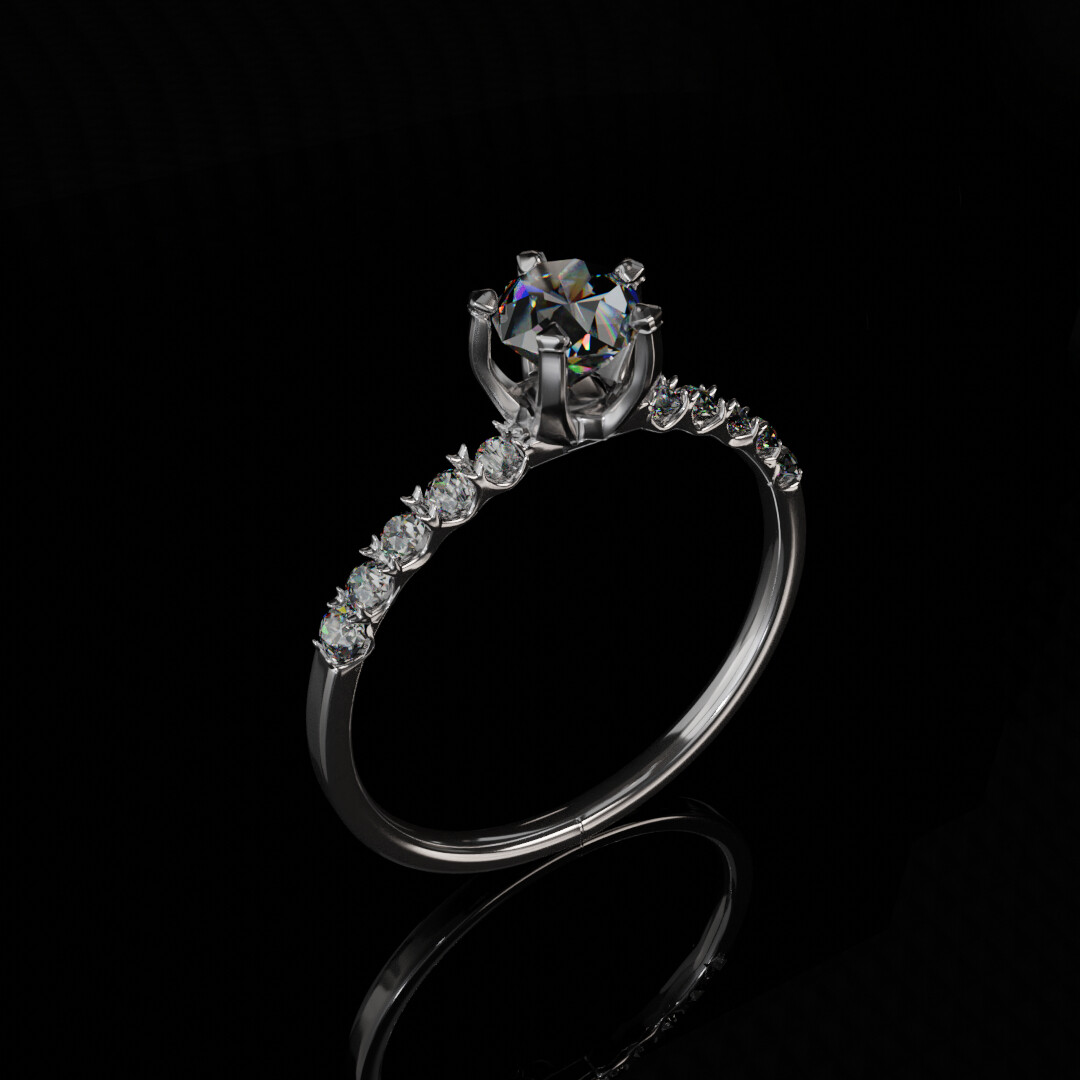 ArtStation - 3D jewerly modeling