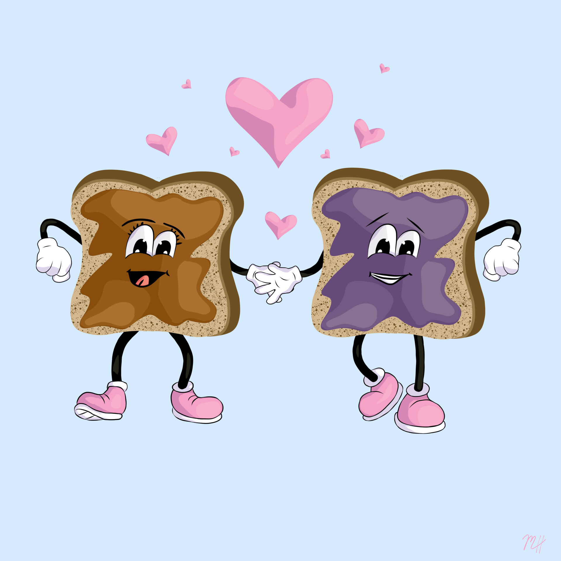 ArtStation - PB&J The Perfect Pair