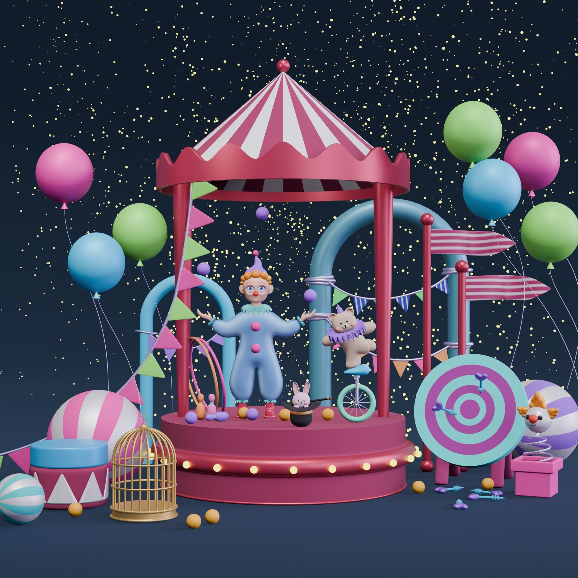 ArtStation - The Wonder Circus
