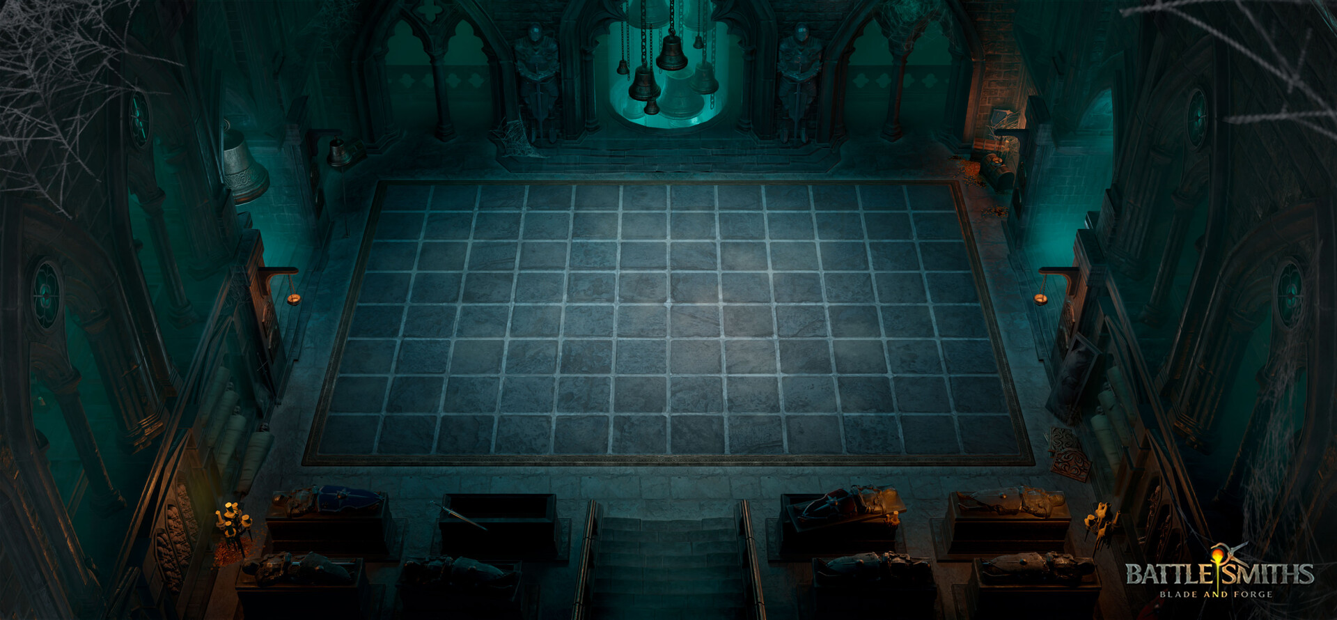ArtStation - Battlesmith: Battle arena "Crypt"