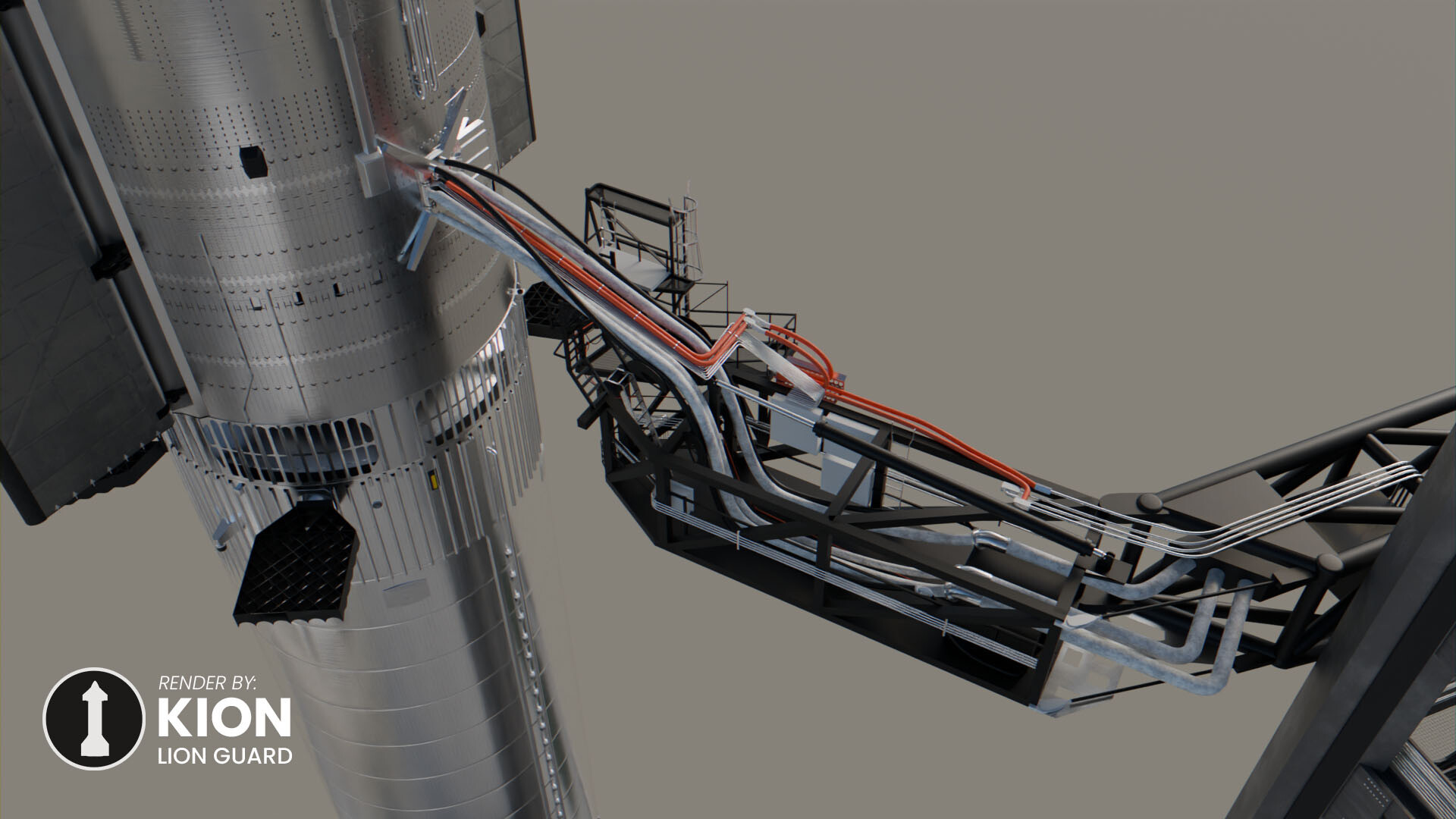 ArtStation - Starship - Ship Quick Disconnect Arm