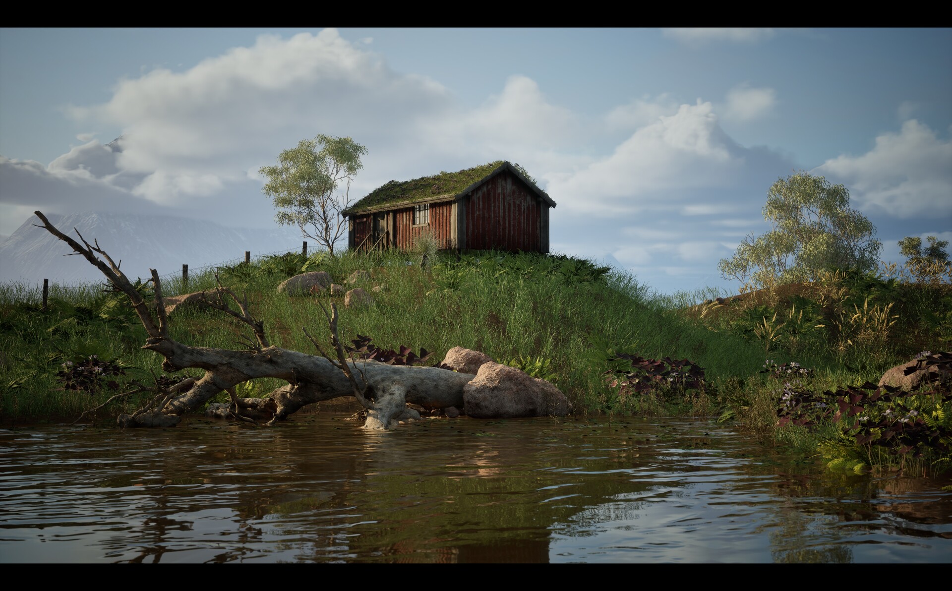 ArtStation - Lone Hut