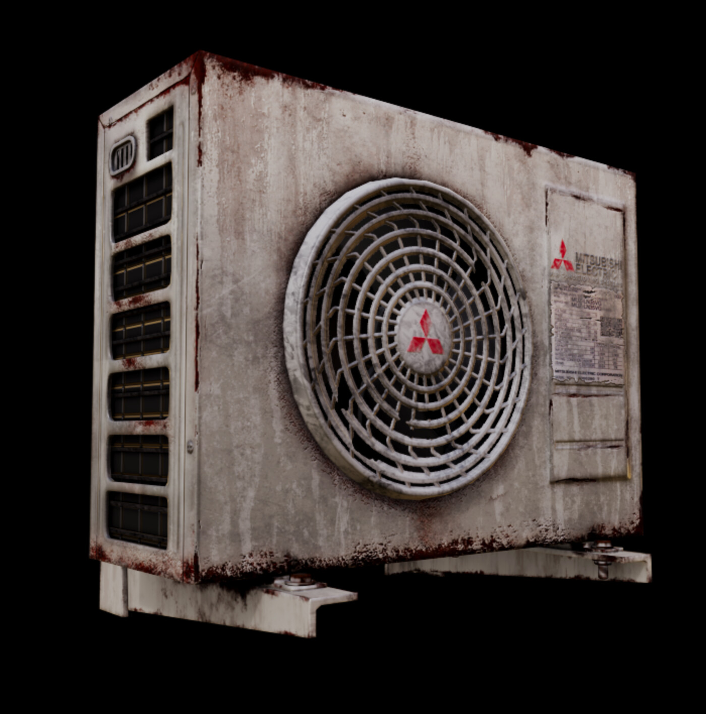 ArtStation - Old Air Conditioner