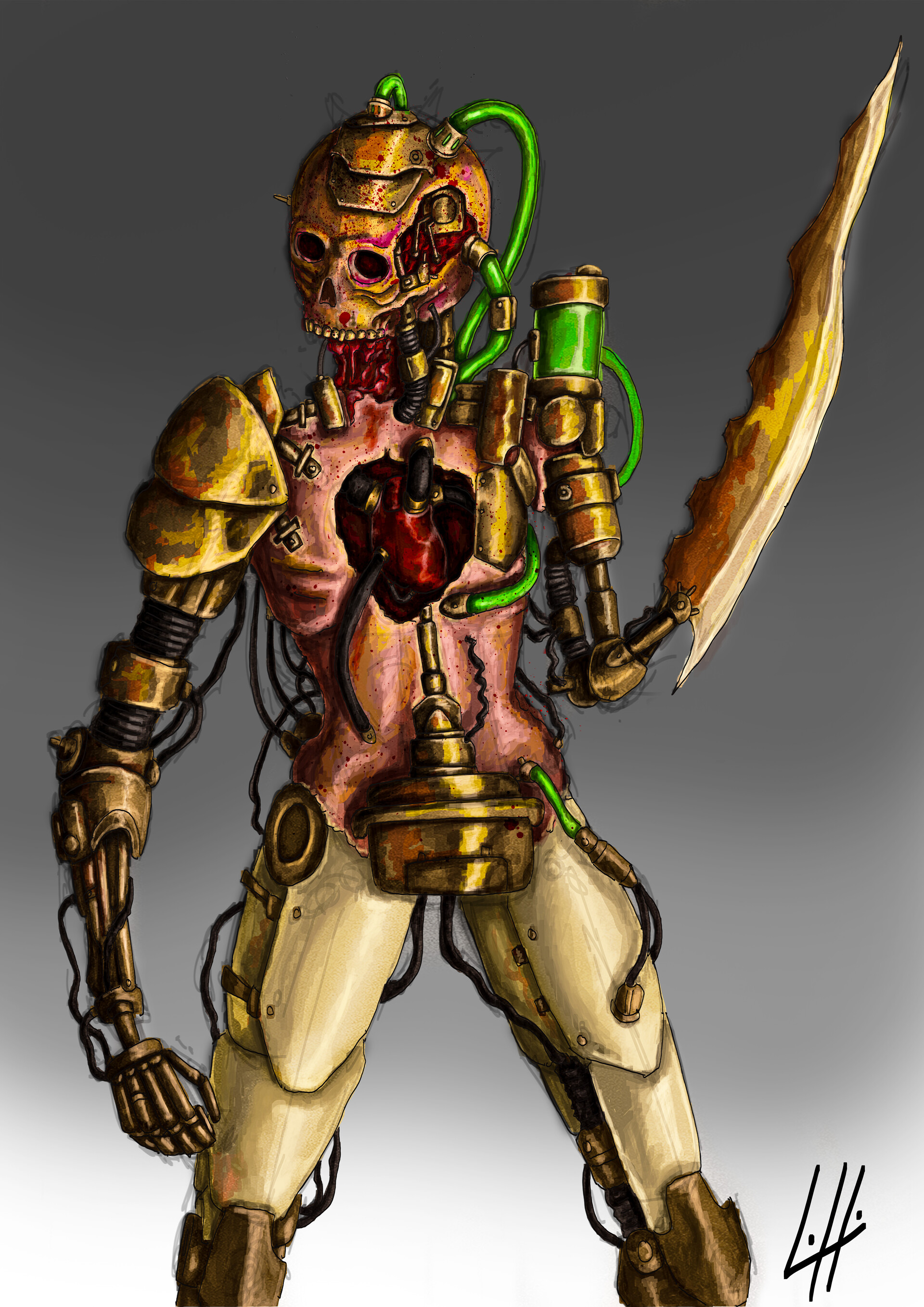 ArtStation - Mechanical Bones