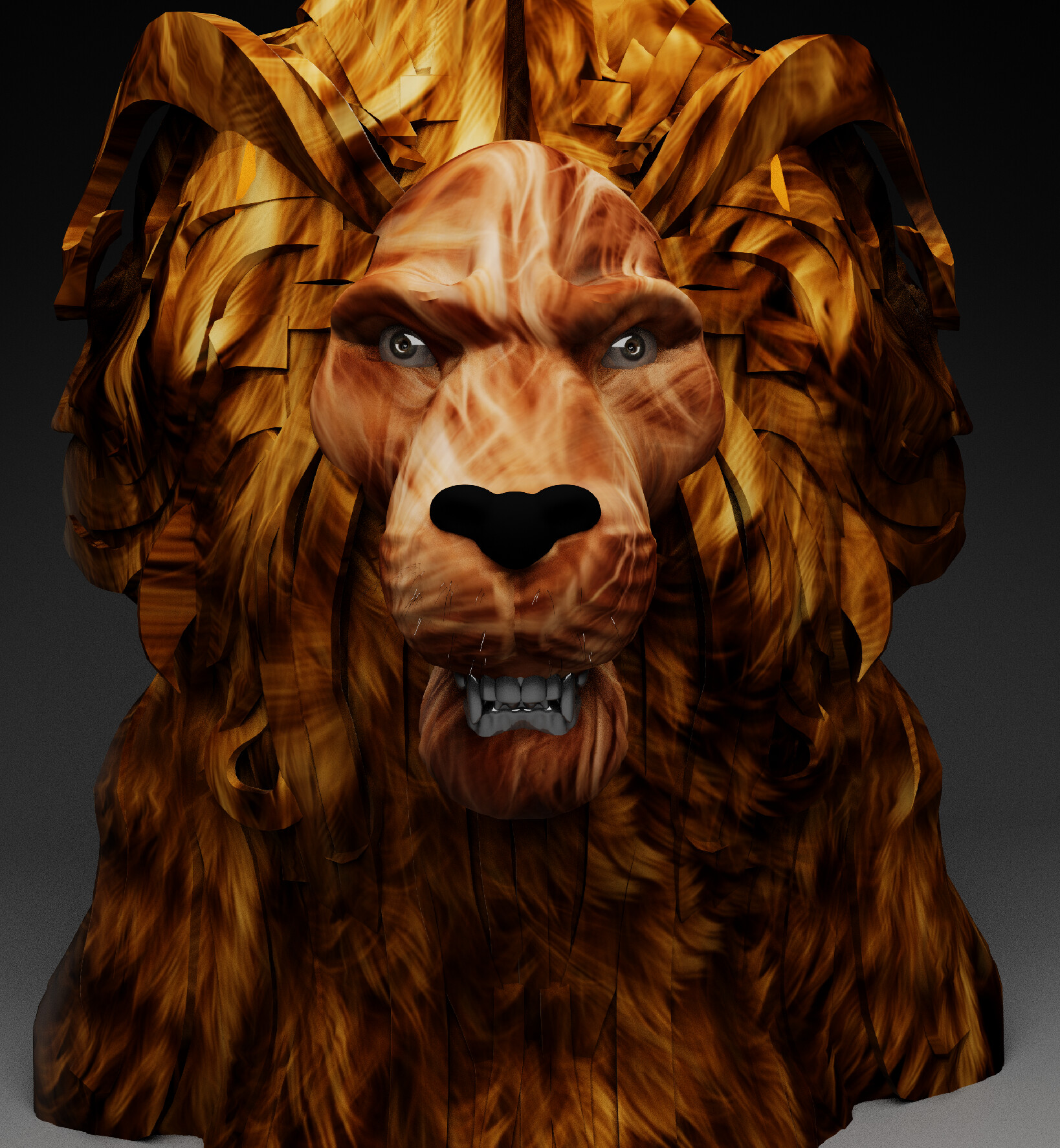 ArtStation - Leon head