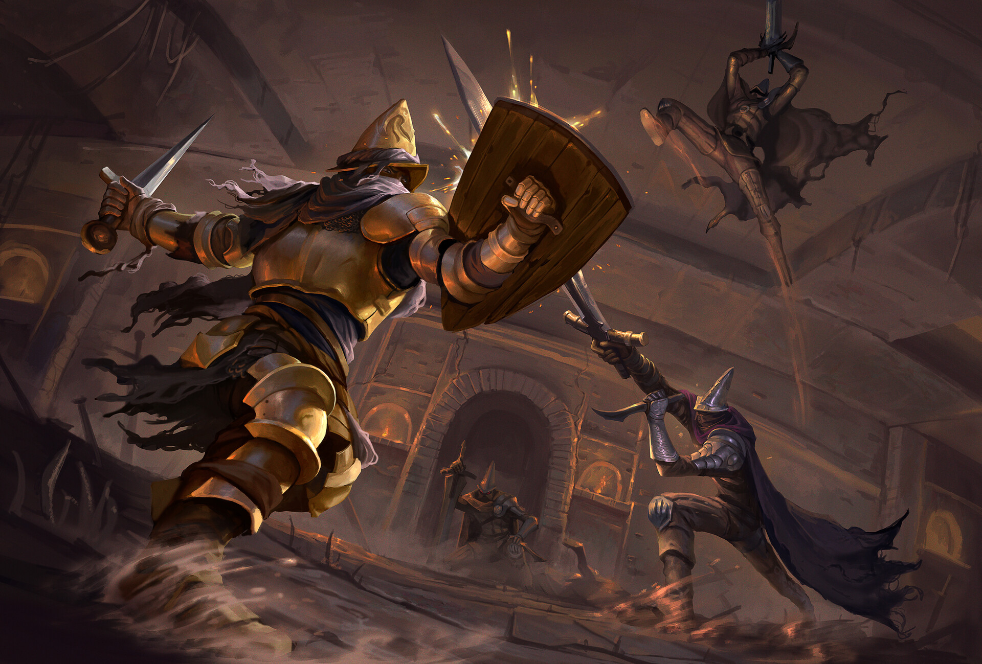 ArtStation - Pointy Hat Fight Club