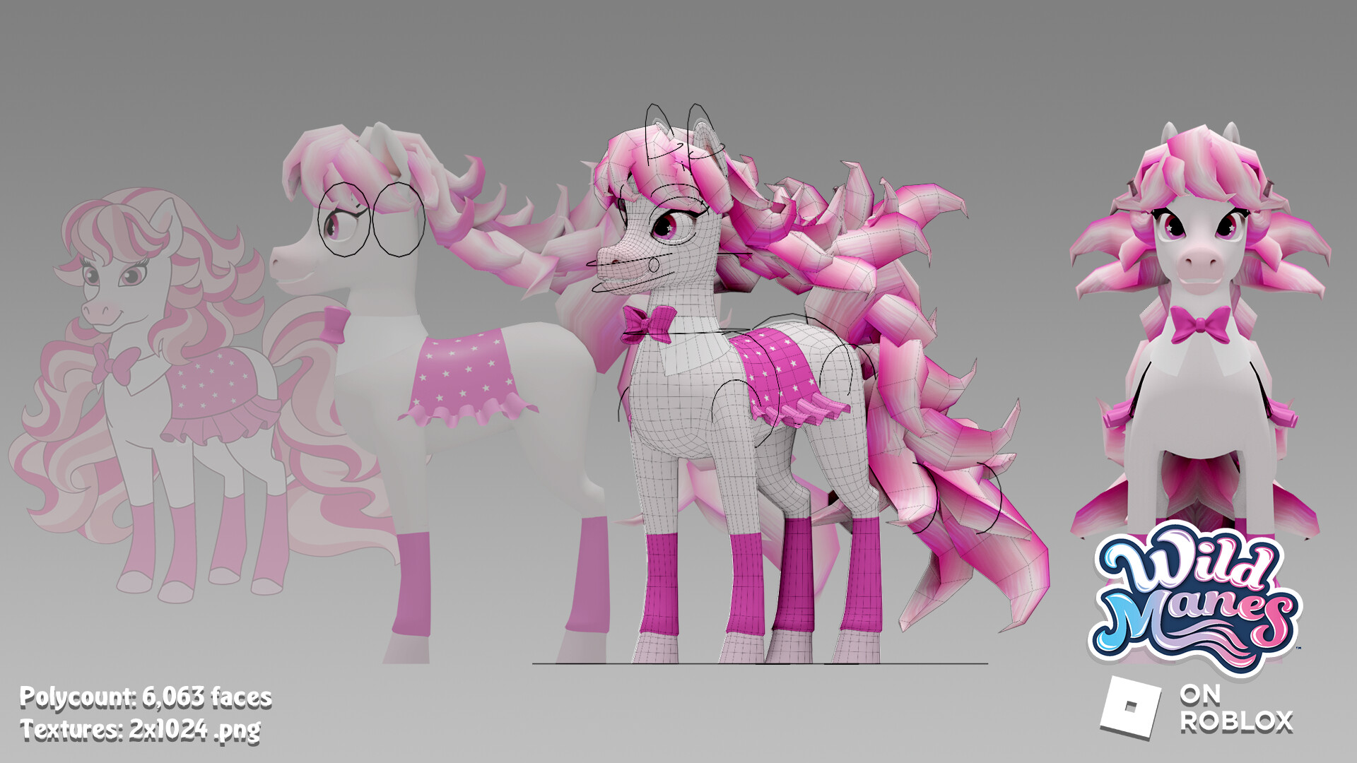 ArtStation - Candy (Wild Manes on Roblox)