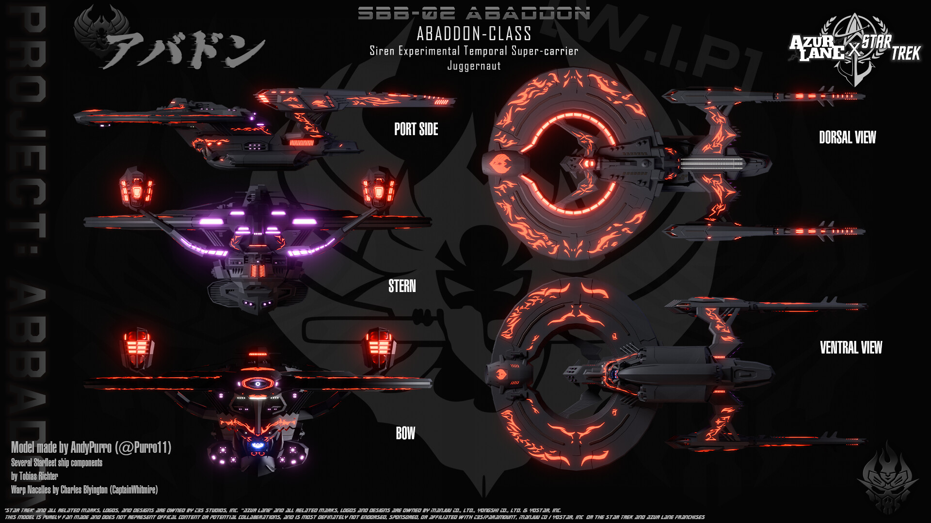 Andrew Au - Project: ABADDON [Azur Lane X Star Trek]