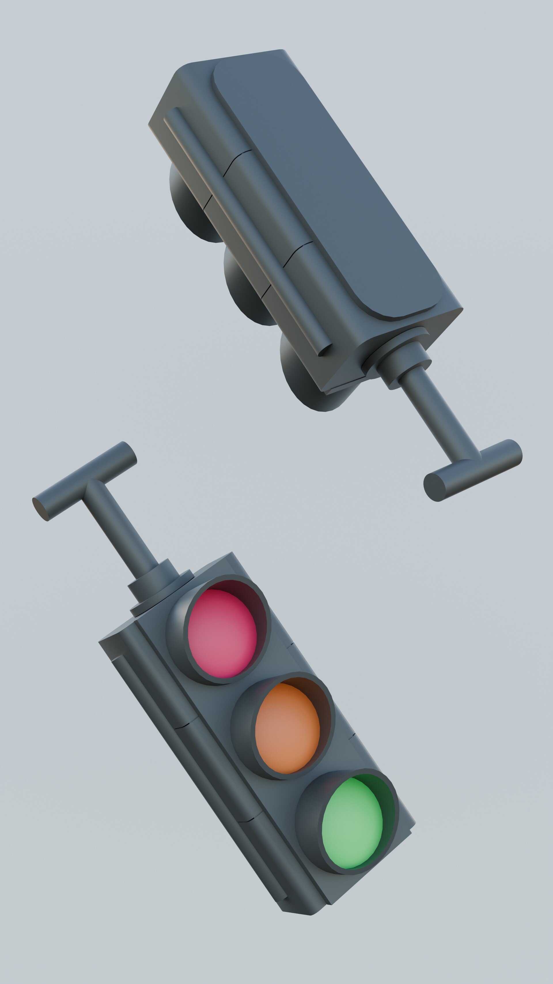 ArtStation - Traffic Light Model