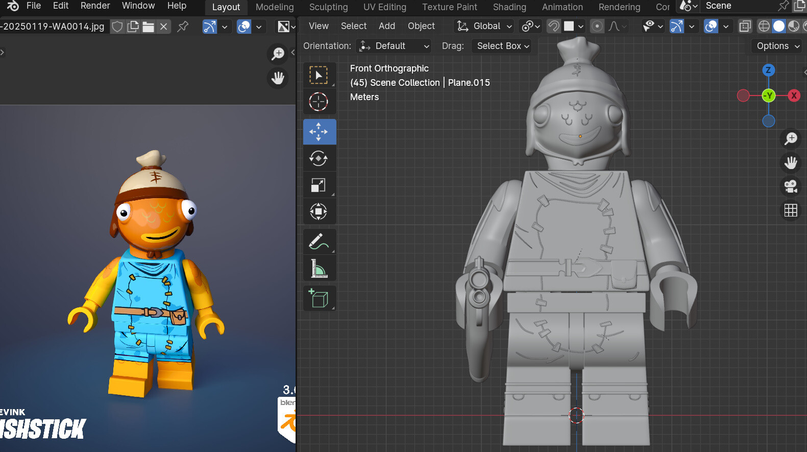 ArtStation - Fishstick Lego