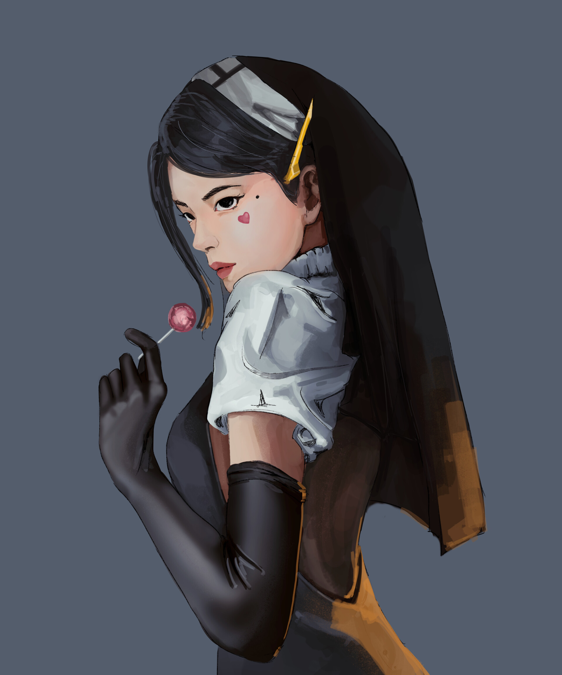 ArtStation - Candy Nun
