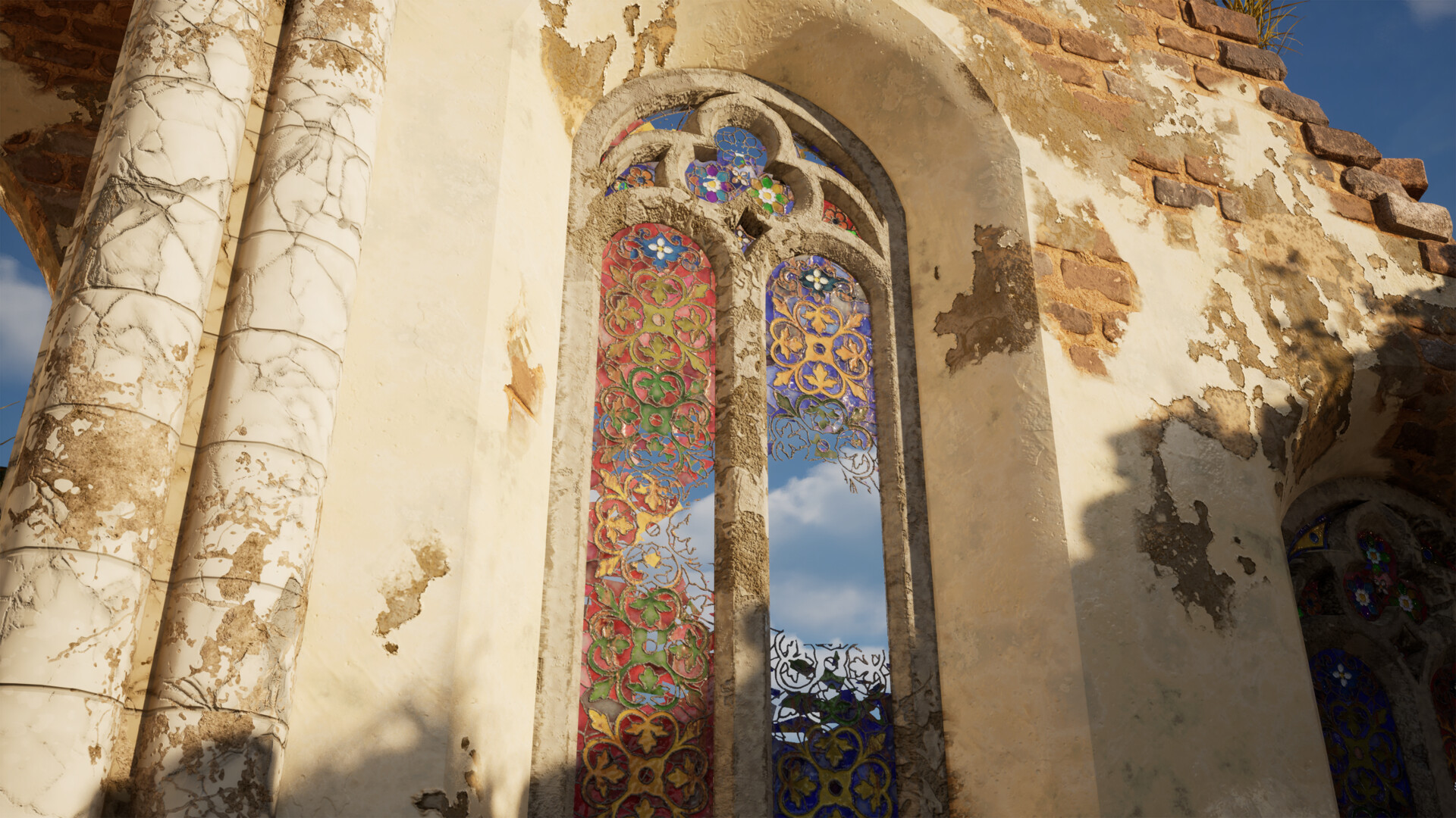 Peter Mai - Castlevania III Remastered: Stained glass window material