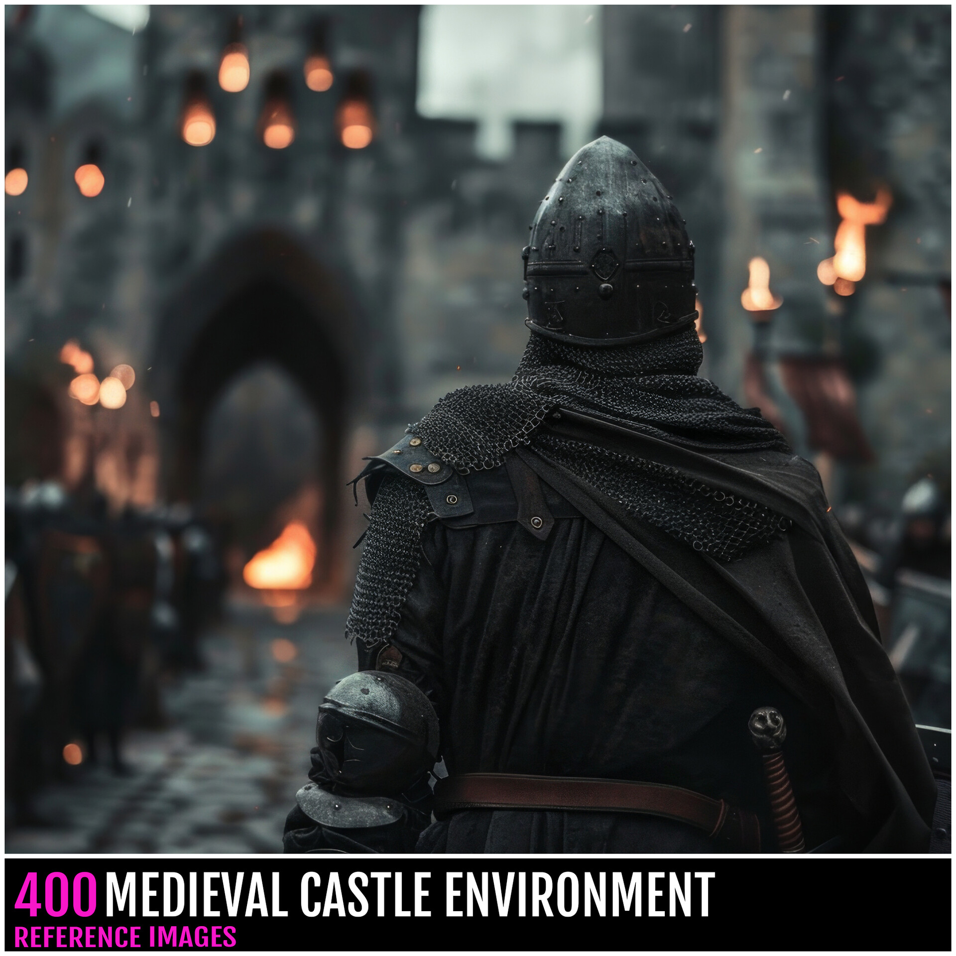 ArtStation - 400 MEDIEVAL CASTLE ENVIRONMENT