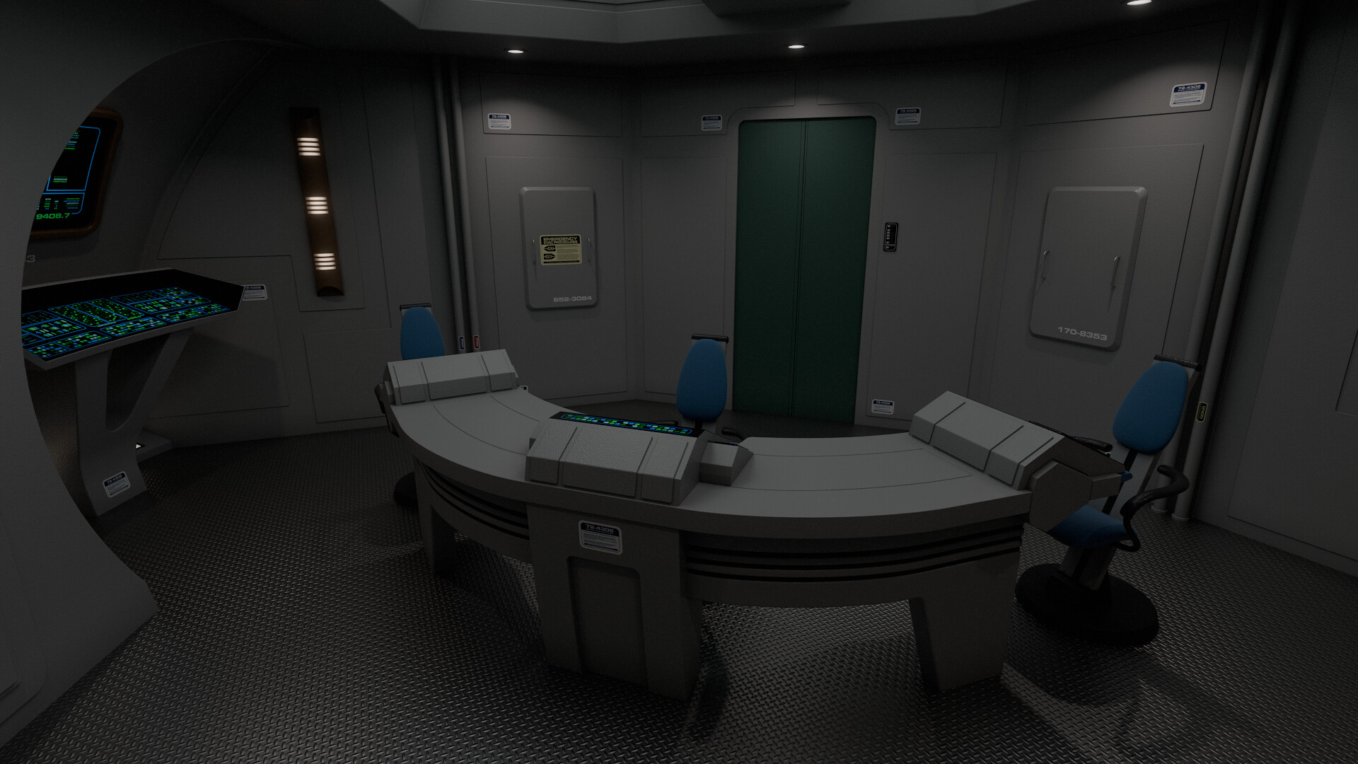 Tadeo D'Oria - USS Victory - Deck 08: Auxiliary Control Room