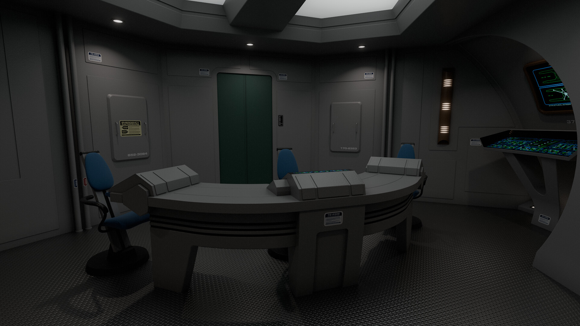 Tadeo D'Oria - USS Victory - Deck 08: Auxiliary Control Room
