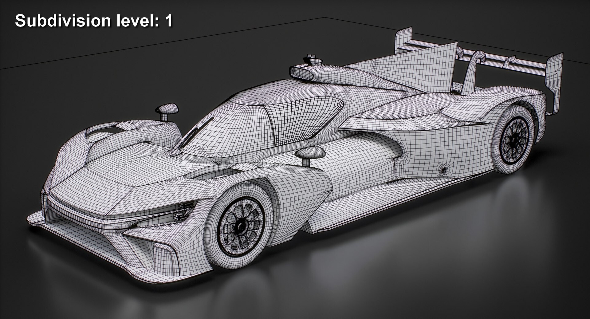 OpticalDreamSoft - Toyota GR H2 Racing Concept WEC Season 2026 PBR 3D model