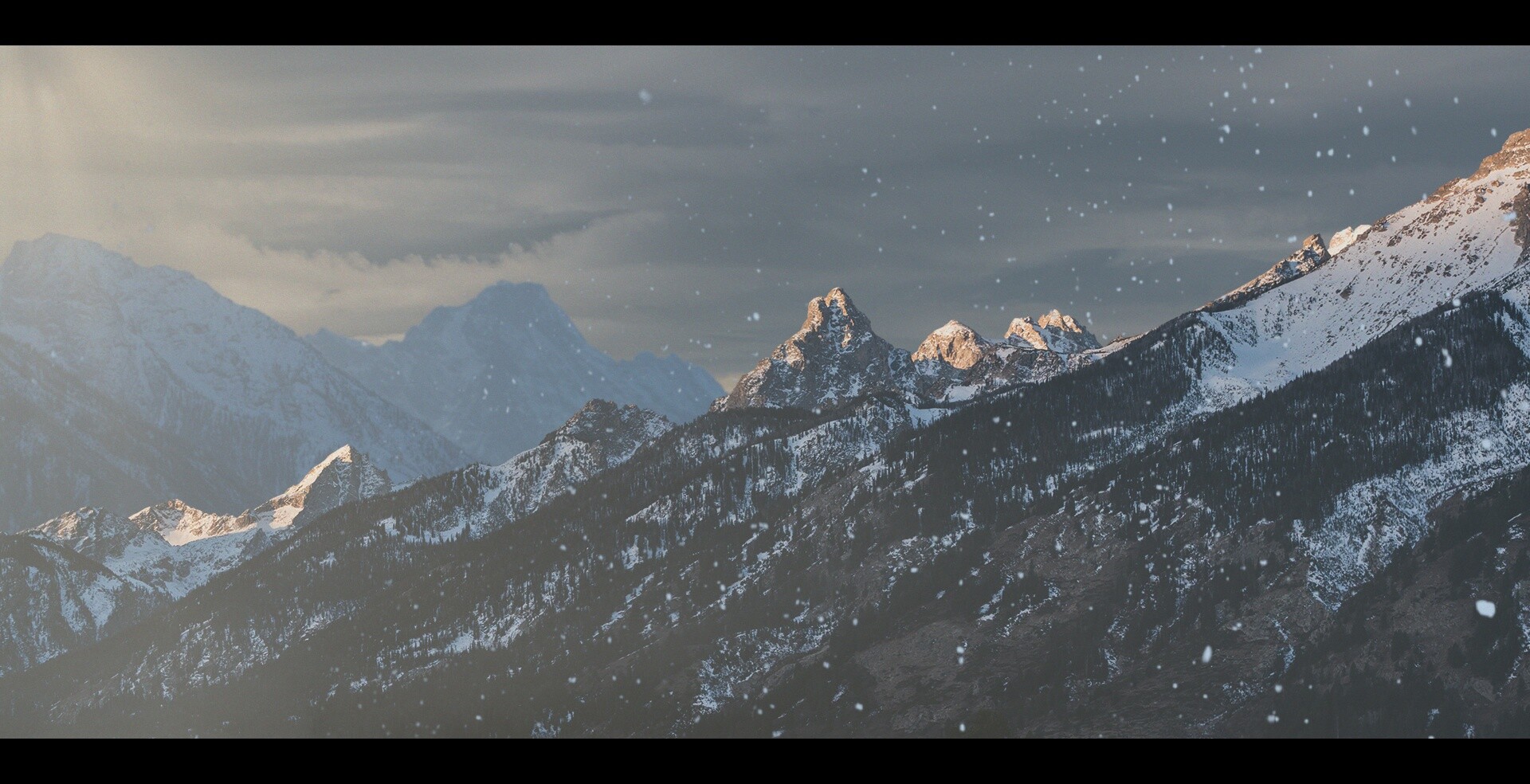 ArtStation - Snowy mountains