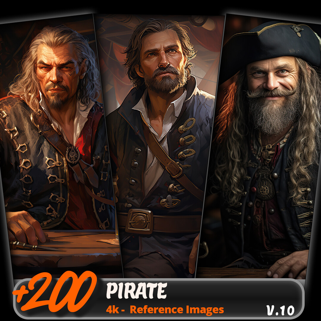 ArtStation - PIRATE VOL. 10/ 4K/ Reference Image