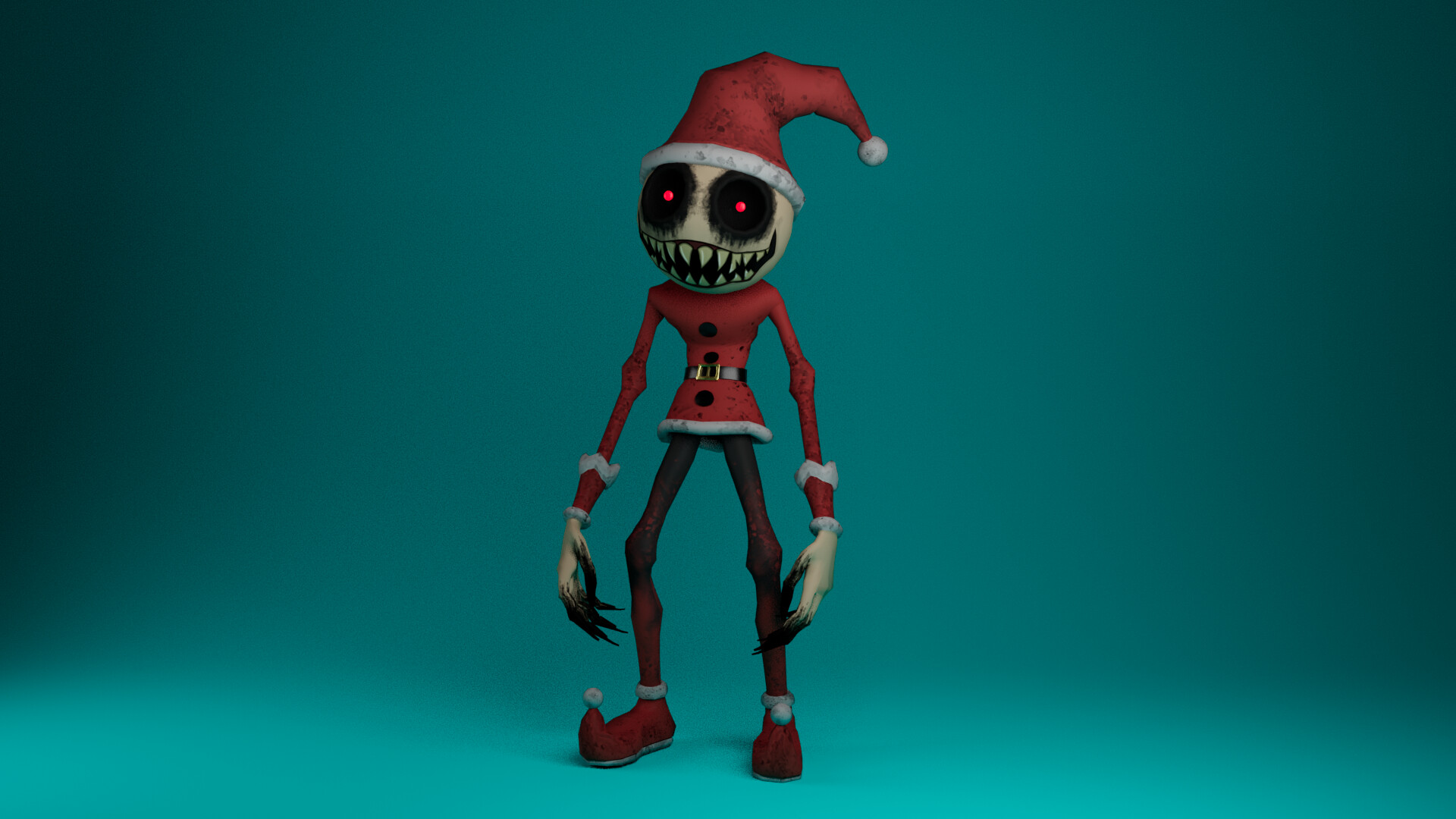 ArtStation - Christmas Monster