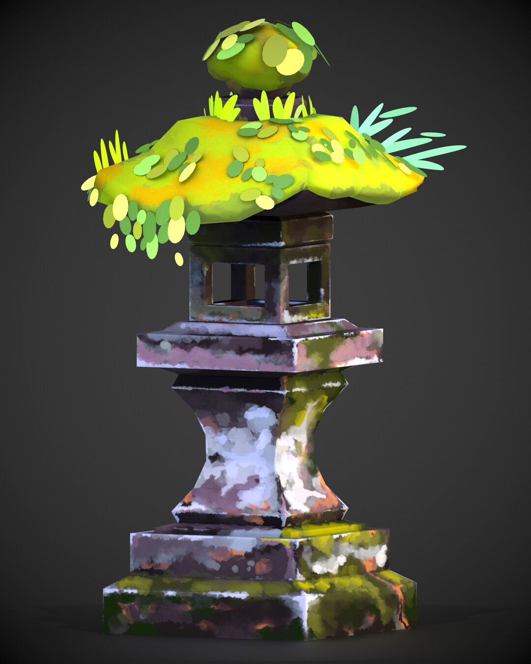 ArtStation - Stylized Prop - Lantern (nicolas