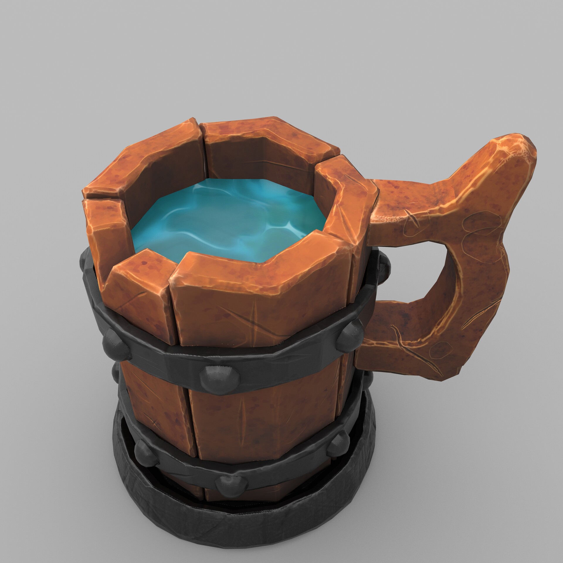 ArtStation - Medieval Stylized Mug