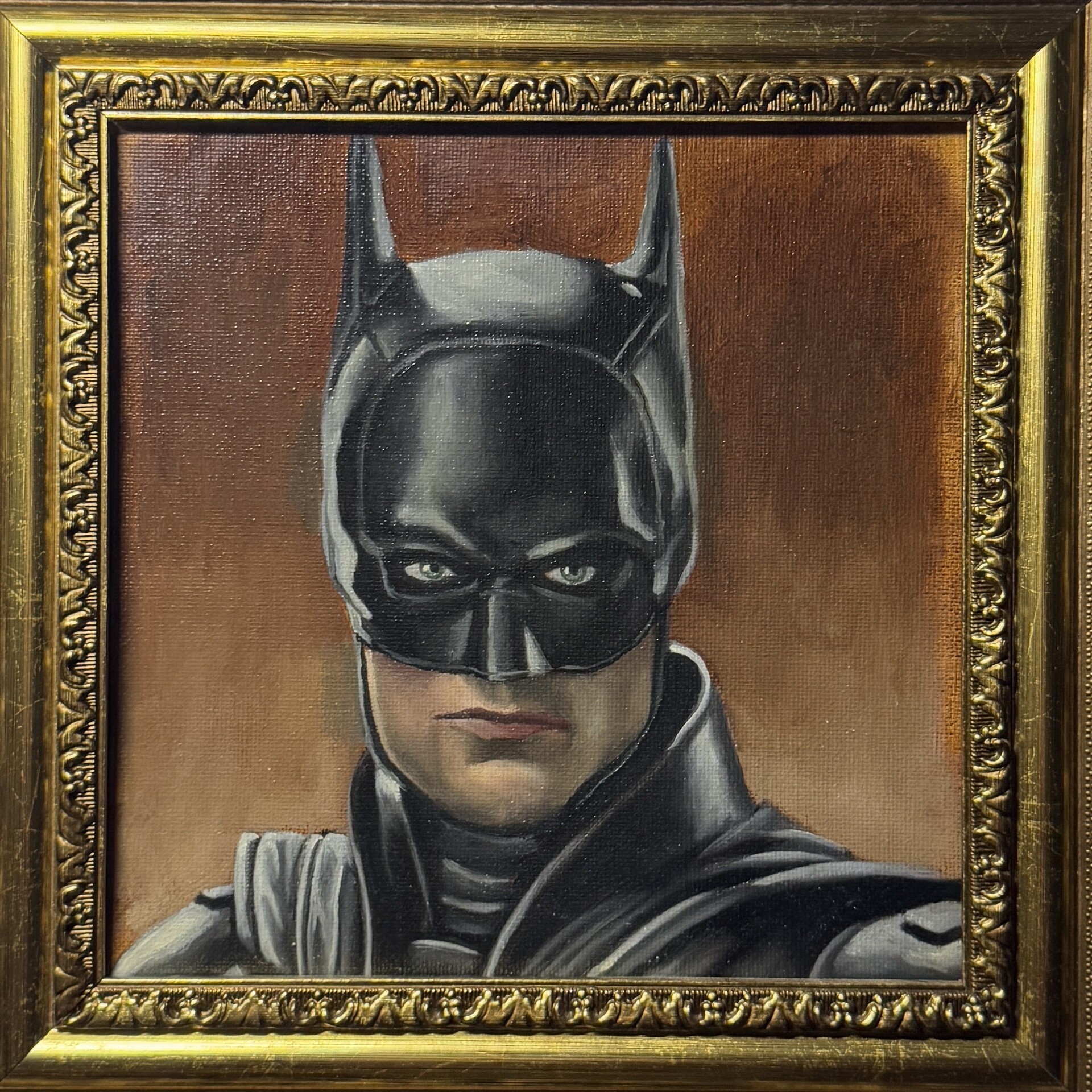 ArtStation - Batman oil painting