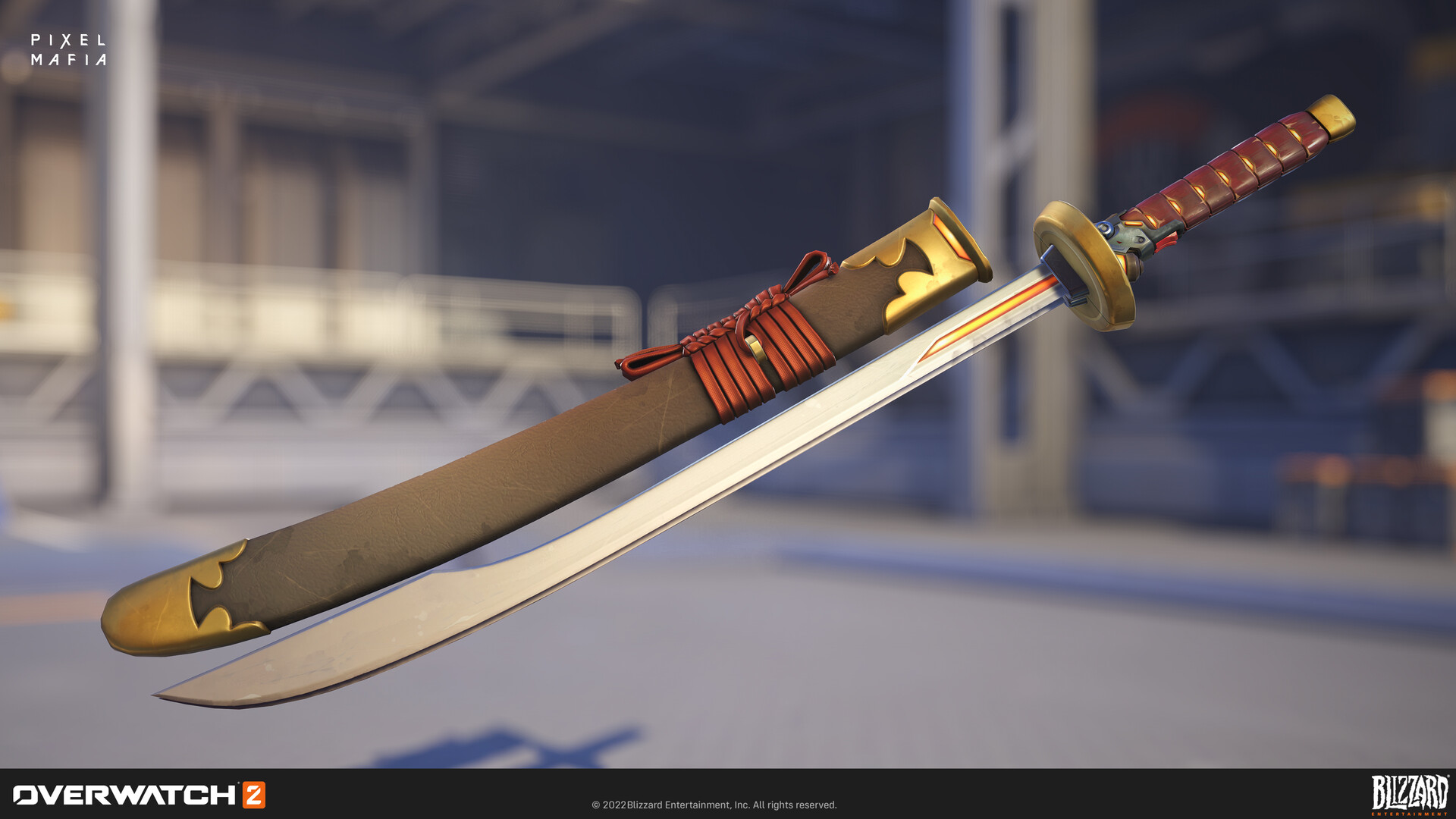 PIXEL MAFIA - OVERWATCH 2 - Genji Zuko Weapons