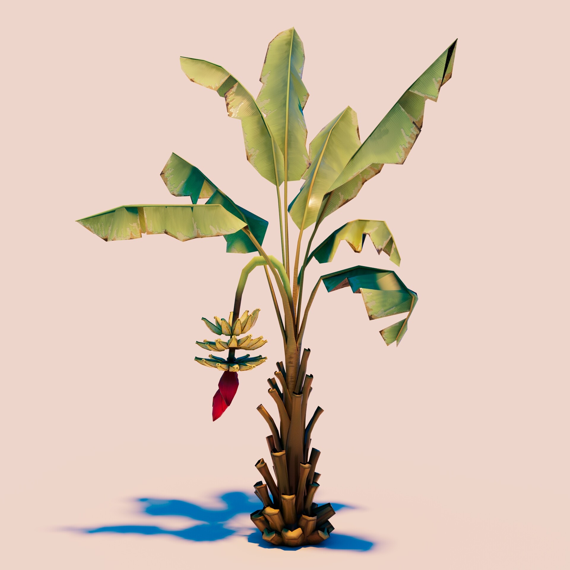 ArtStation - Banana tree