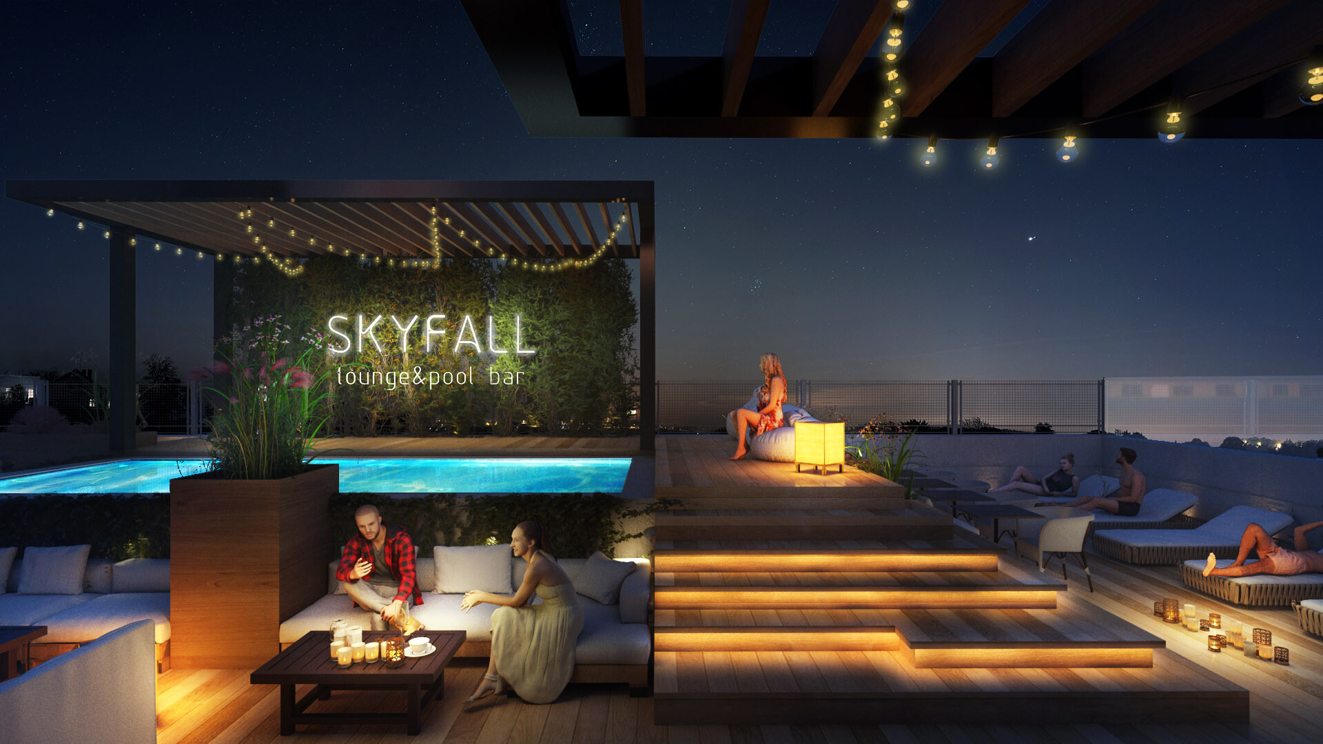 ArtStation - Skyfall Bar