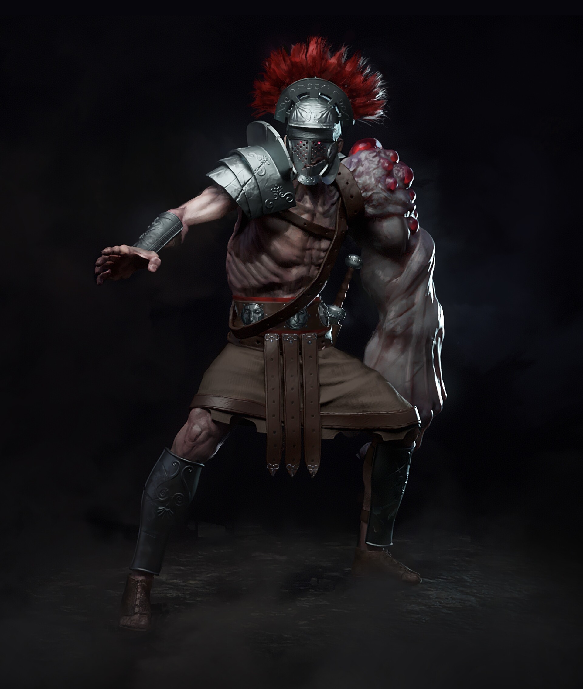 ArtStation - Cursed Gladiator