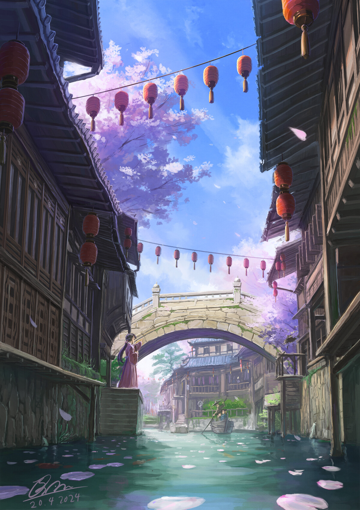 ArtStation - Cross the water and cross the water