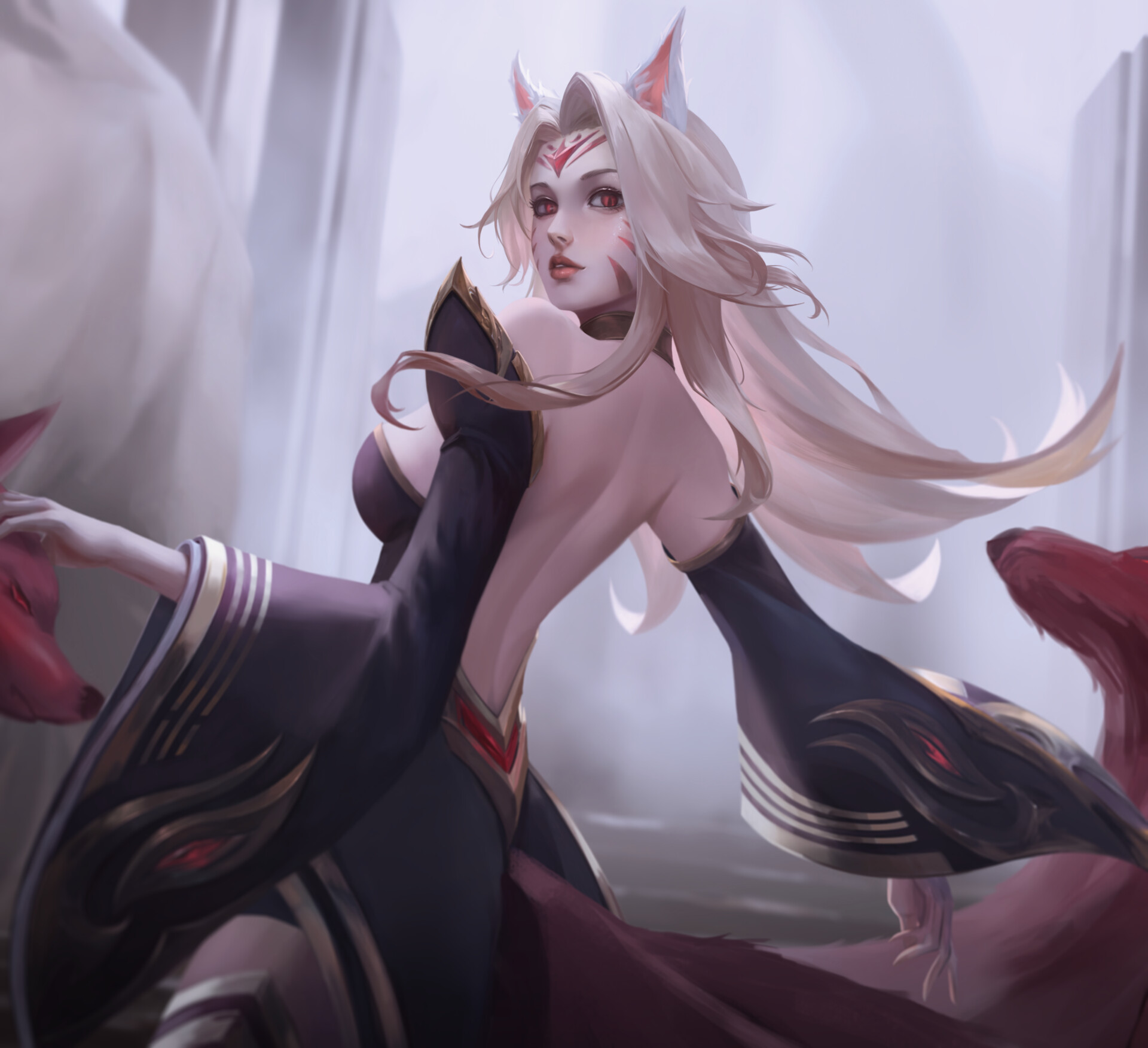 ArtStation - Hall of Legends Immortalized Legend Ahri