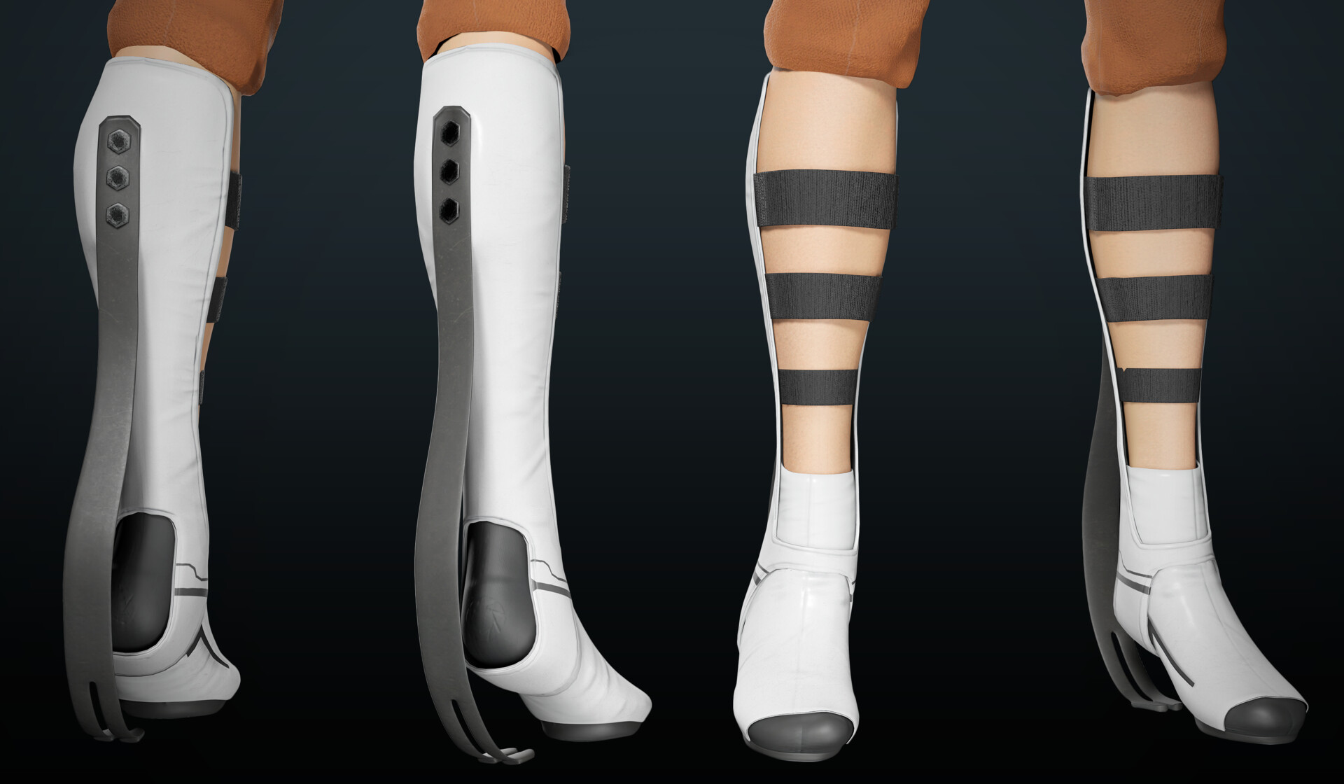 chell long fall boots
