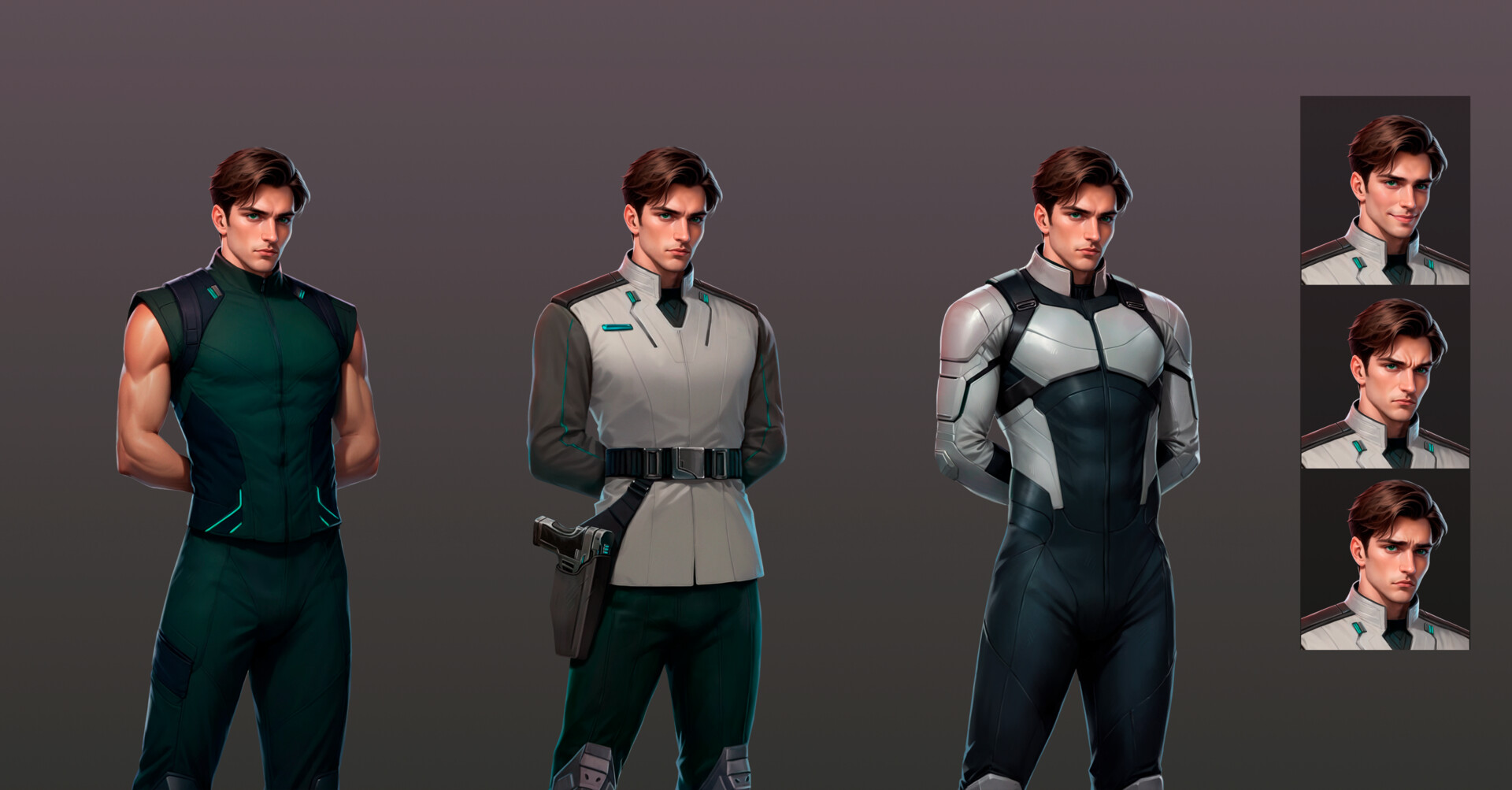 ArtStation - Survival Stories_Space Terror