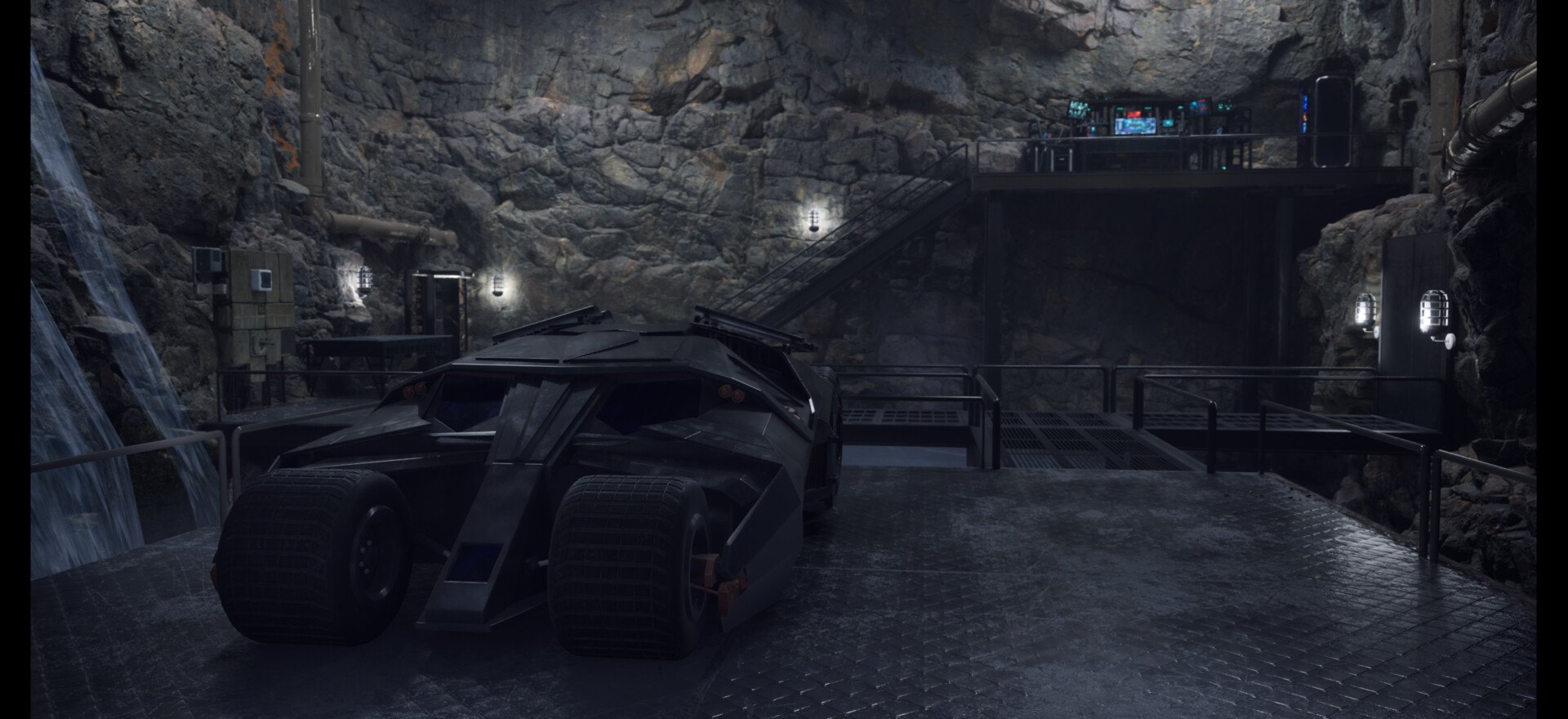 ArtStation - Batman Cave Game Environment