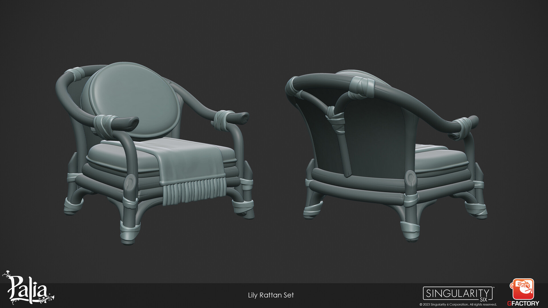 GFactory - Furniture - Lily Rattan Set