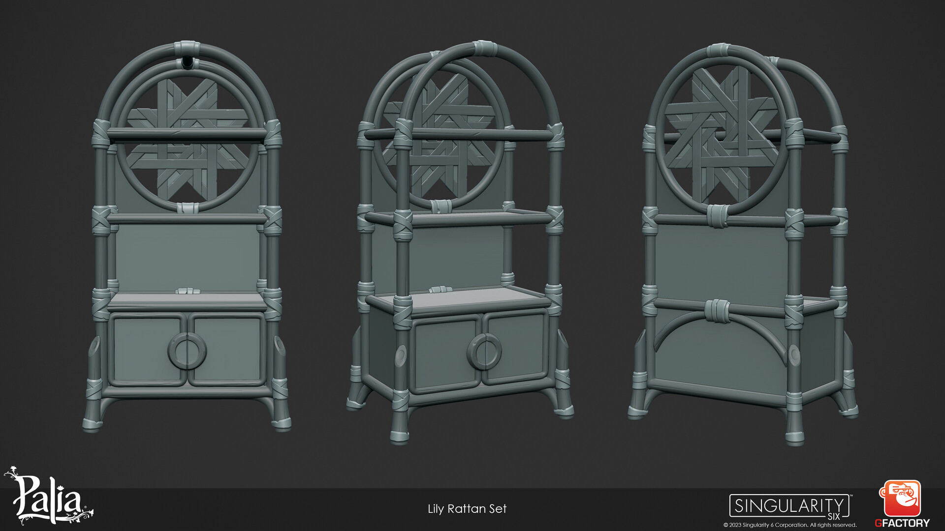 GFactory - Furniture - Lily Rattan Set