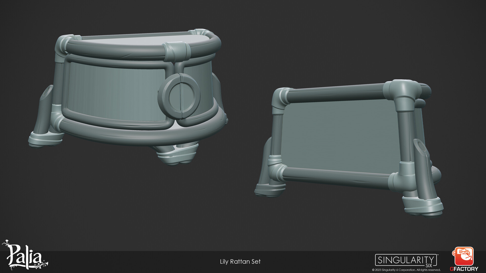 GFactory - Furniture - Lily Rattan Set