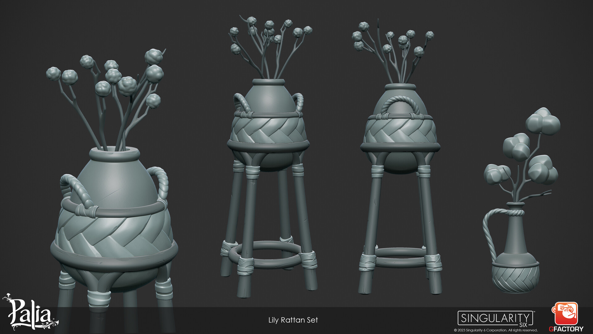 GFactory - Furniture - Lily Rattan Set