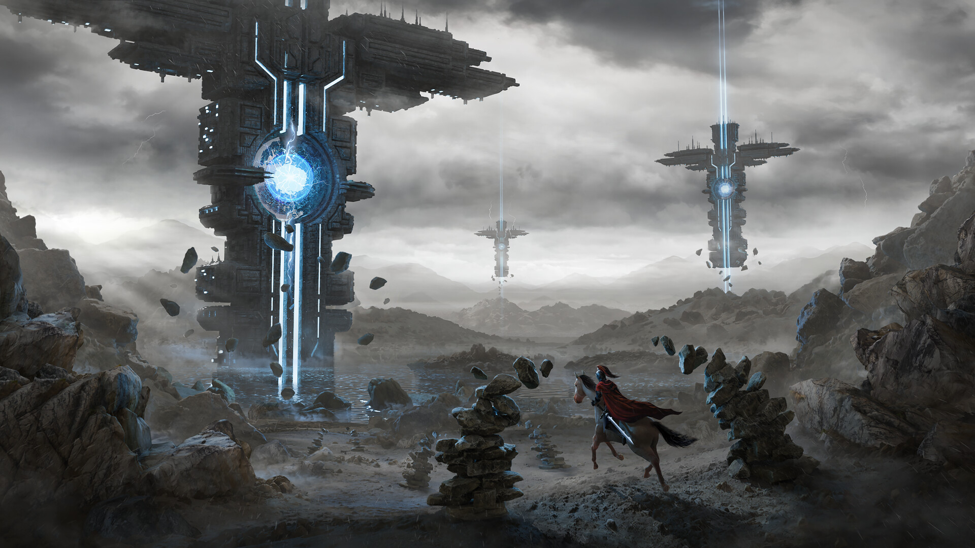 ArtStation - Medieval Alien Invasion - Environment Concept Art