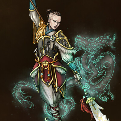 drow necromancer art