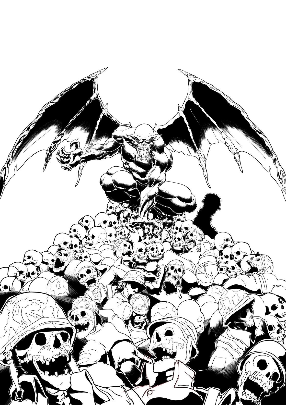 ArtStation - Fate 68 comics Gargoyle cover.