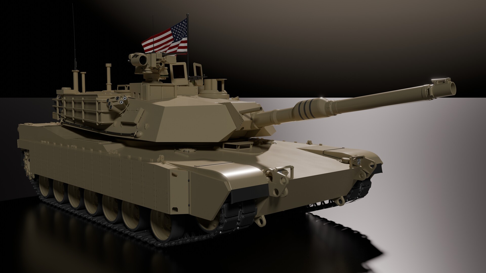 ArtStation - M1A2 Abrams SEPV3