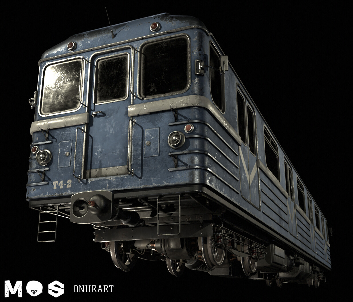 ArtStation - Old Metro Model